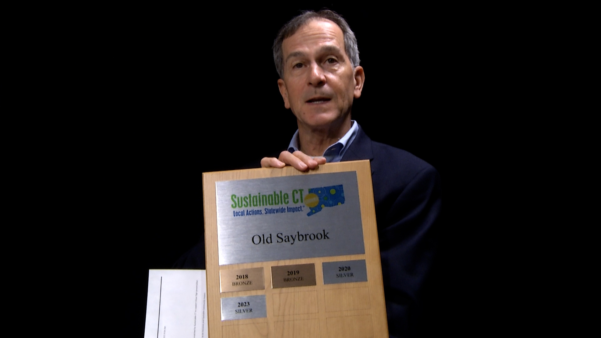 Old Saybrook First Selectman Carl Fortuna Update - October 20 2023