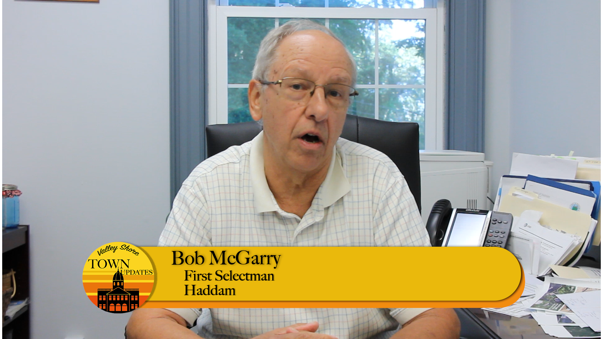 Haddam First Selectman Bob McGarry Update - September 18 2025